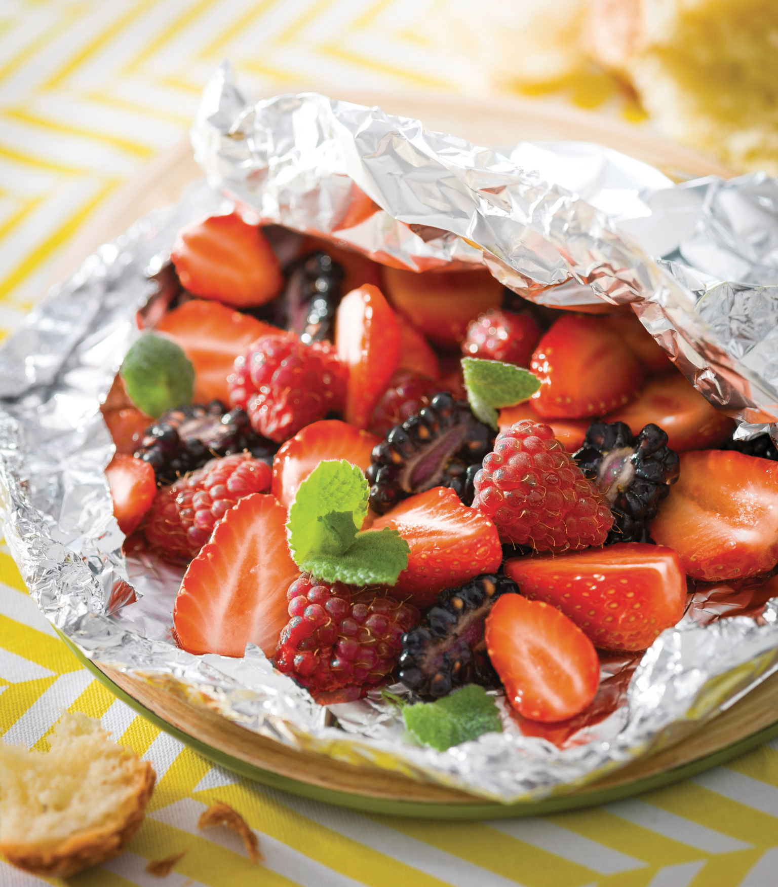 Recette Papillote de fruits rouges - Arts & Gastronomie