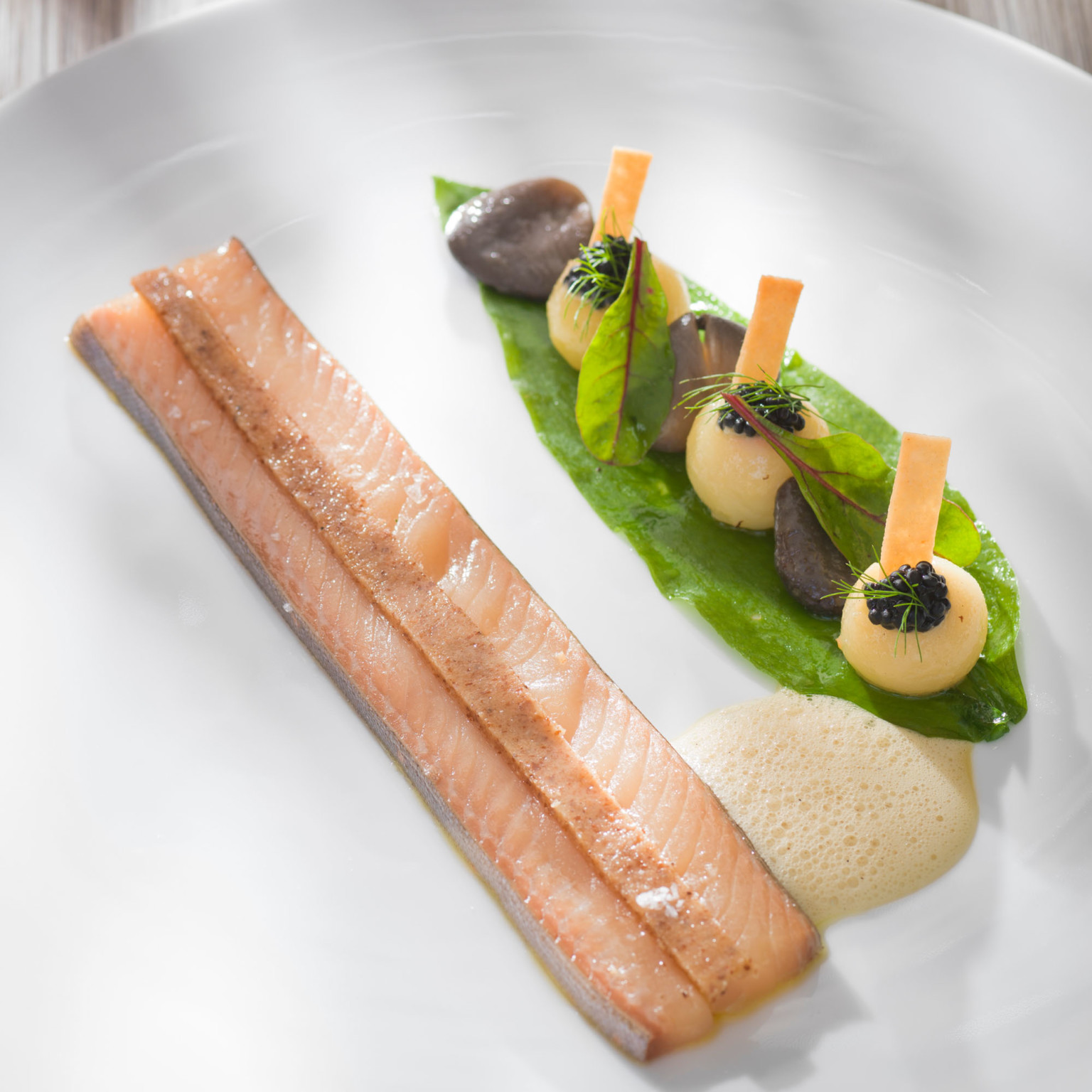 Recette : Omble chevalier aux amandes - Arts & Gastronomie