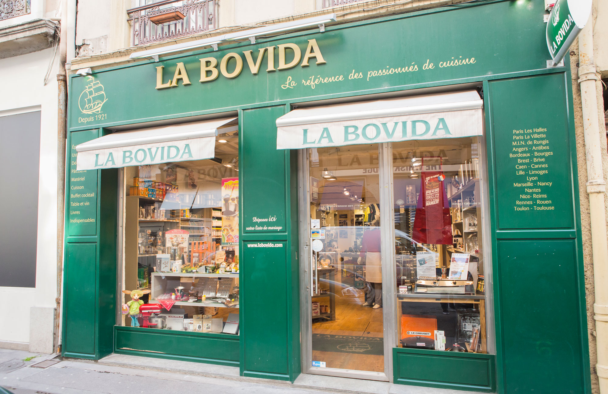 La Bovida fête ses 95 ans... Le magasin de Lyon souffle ses 5 bougies ...