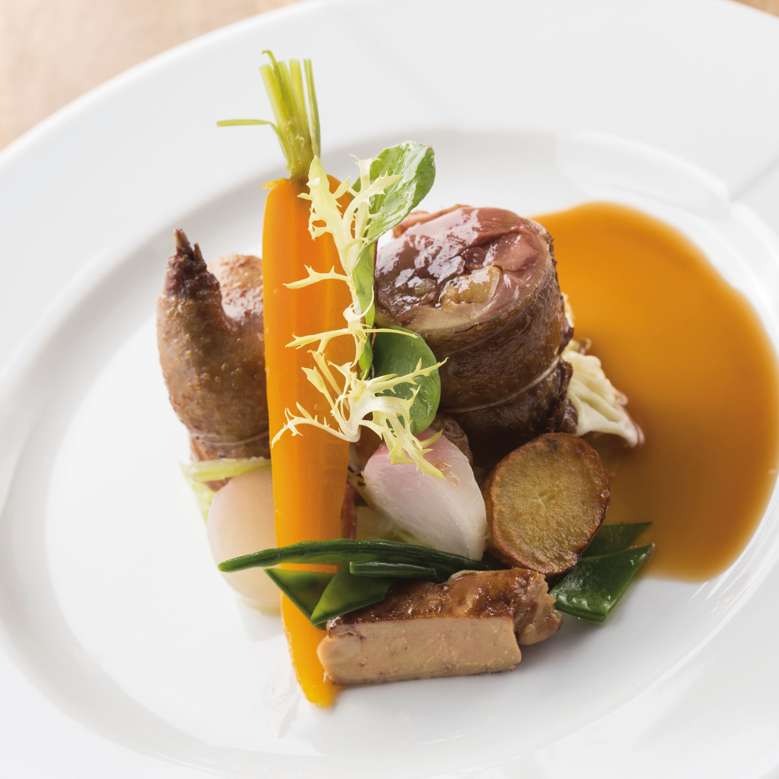 Recette : Pigeon Ramier aux légumes d’hiver - Arts & Gastronomie