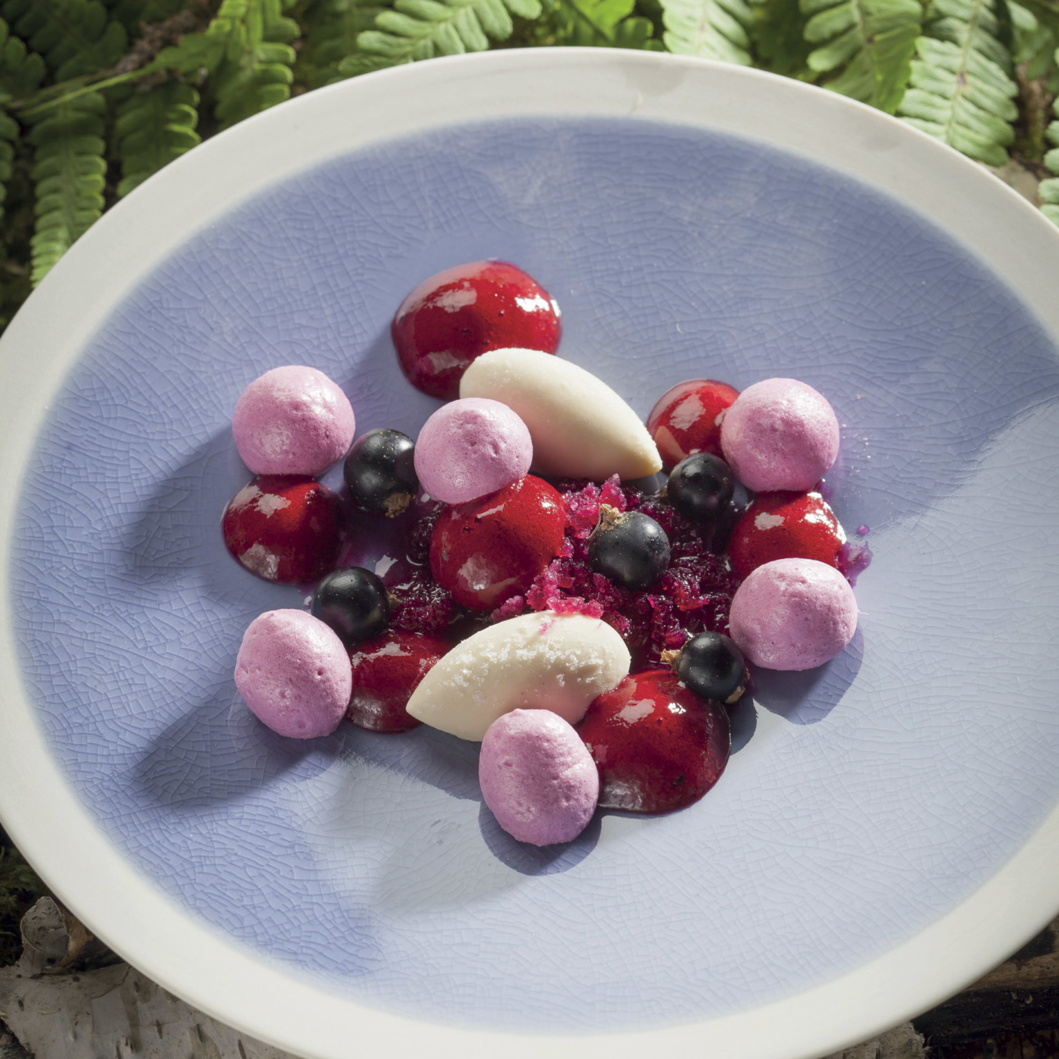 Recette : Jasmin cassis & granité - Arts & Gastronomie