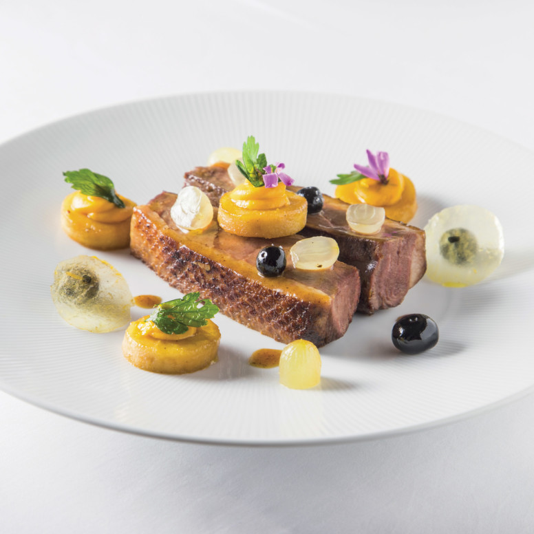 Recette : Filet de canette aux senteurs d’automne - Arts & Gastronomie