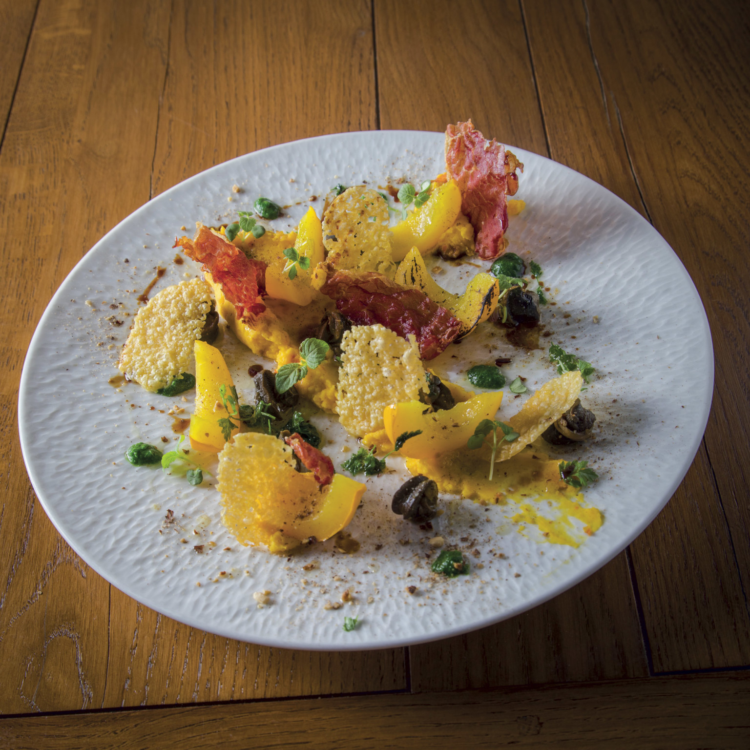 Recette : Croustillant d’escargots crémeux au persil plat - Arts ...