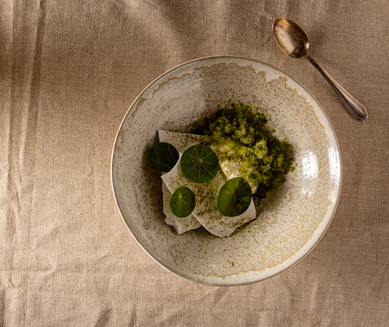 Recette : Faisselle & cresson - Arts & Gastronomie