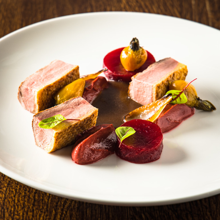 Recette : Filet de canette aux senteurs d’automne - Arts & Gastronomie