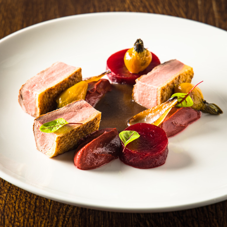 Recette : Filet de canette aux senteurs d’automne - Arts & Gastronomie