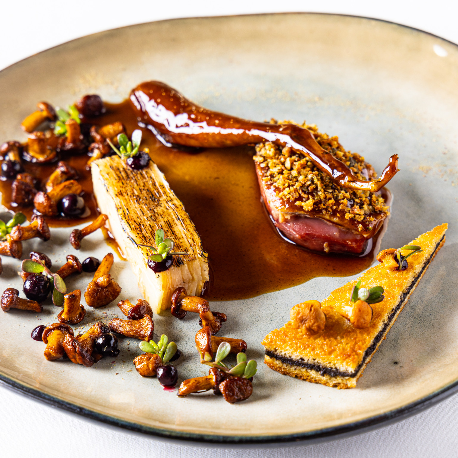 Recette : Pigeon Ramier aux légumes d’hiver - Arts & Gastronomie