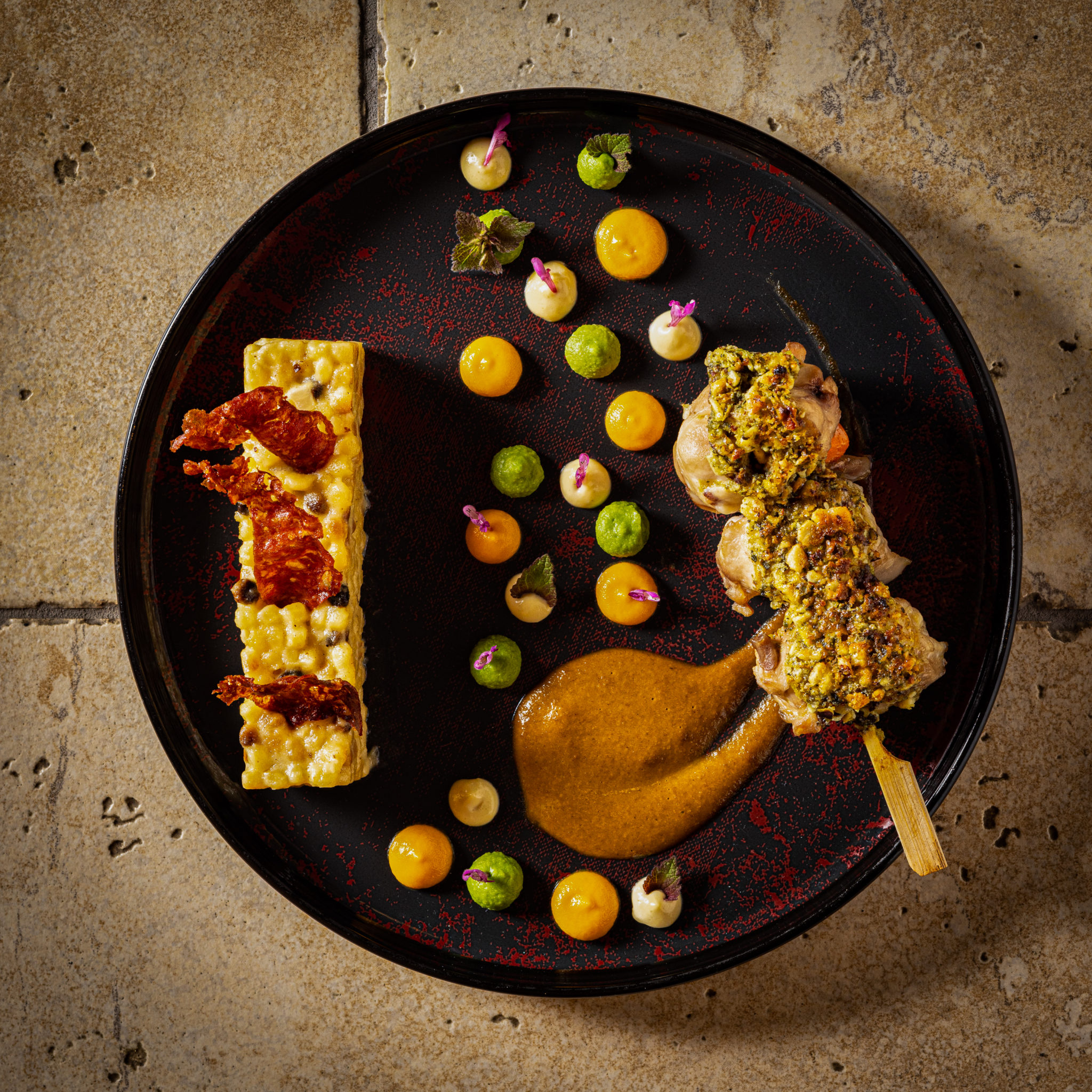 Recette : Râble de lapin en croûte de fruits secs fumés - Arts ...