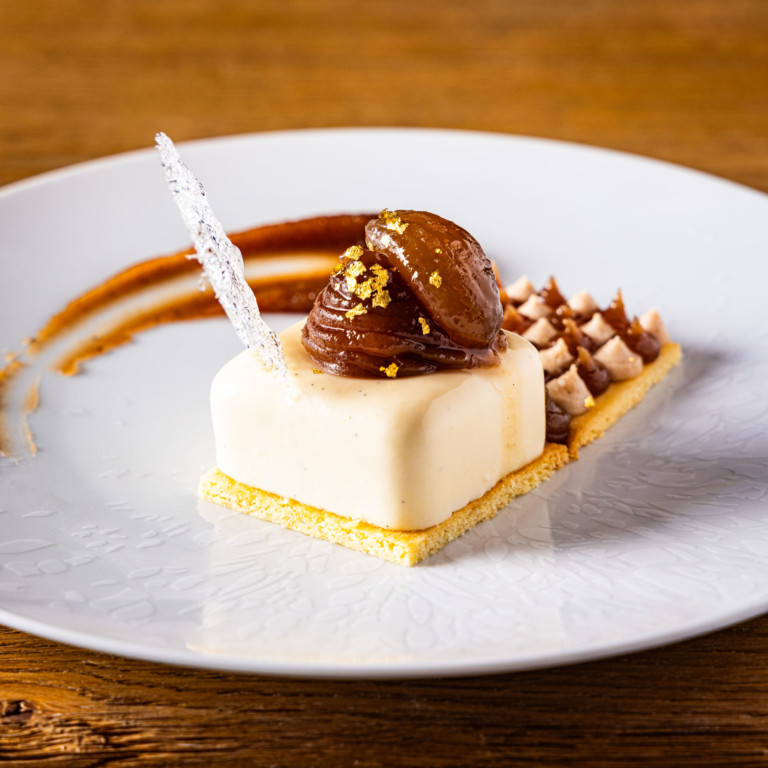 Recette : Poire belle Hélène, poire William, marron vanille - Arts ...