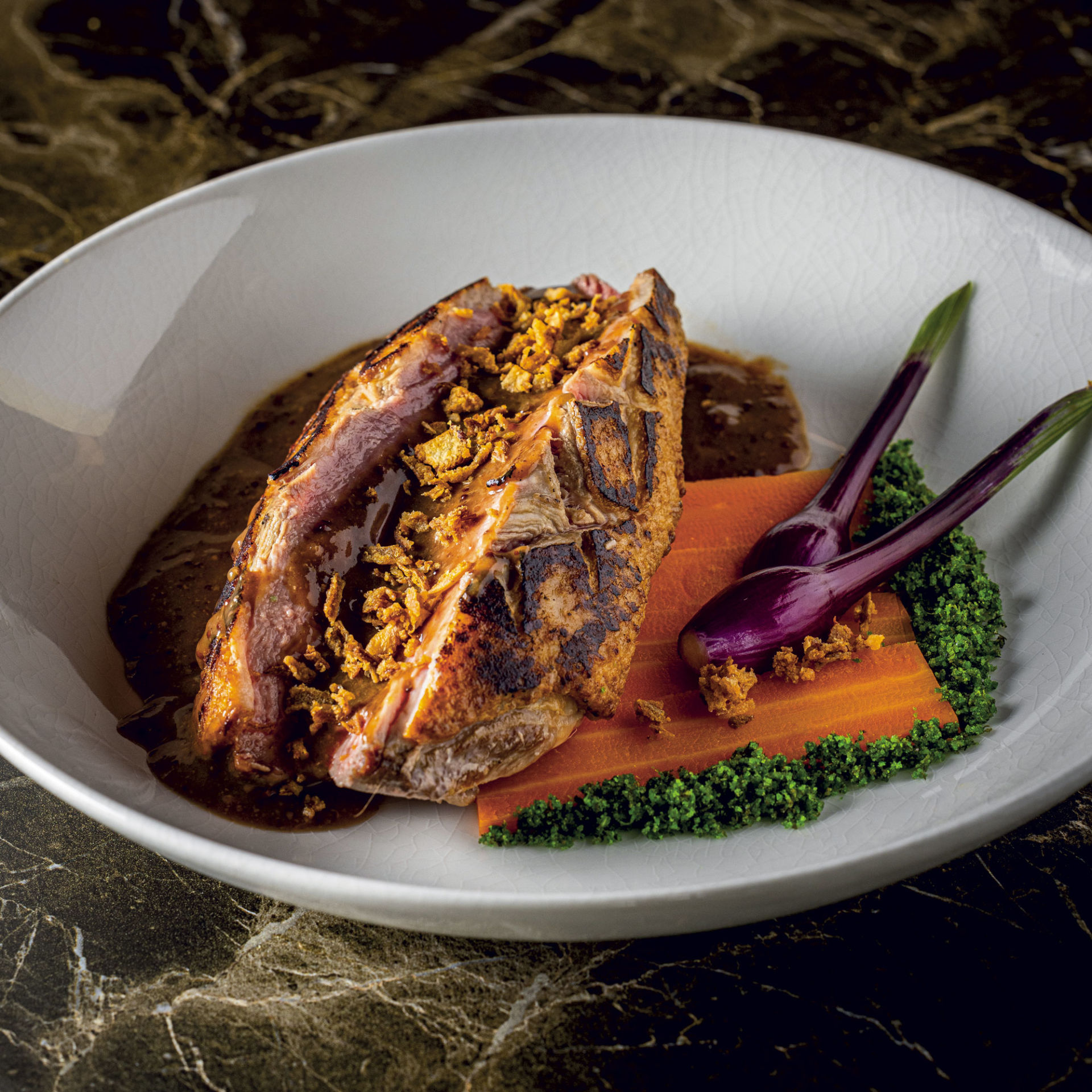Recette : Filets de canette de la Dombes - Arts & Gastronomie