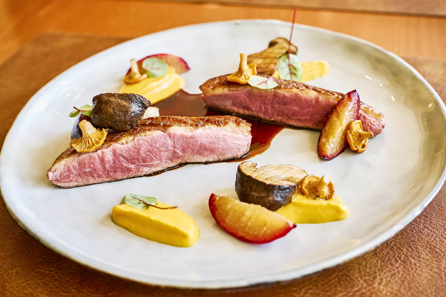 Recette : Filet de canette des Dombes - Arts & Gastronomie