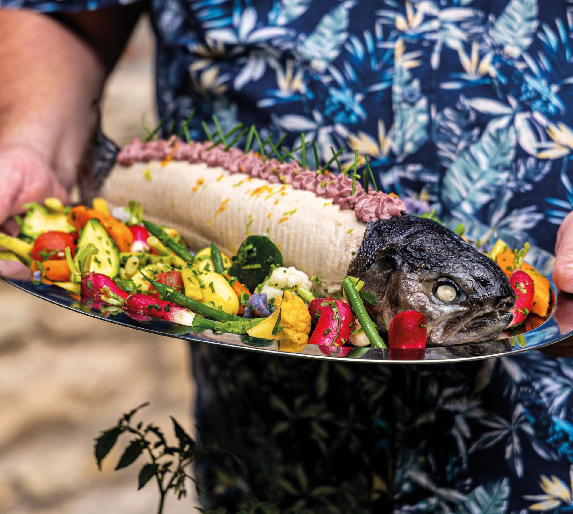 Recette : Truite de l’Aube et légumes d’été - Arts & Gastronomie